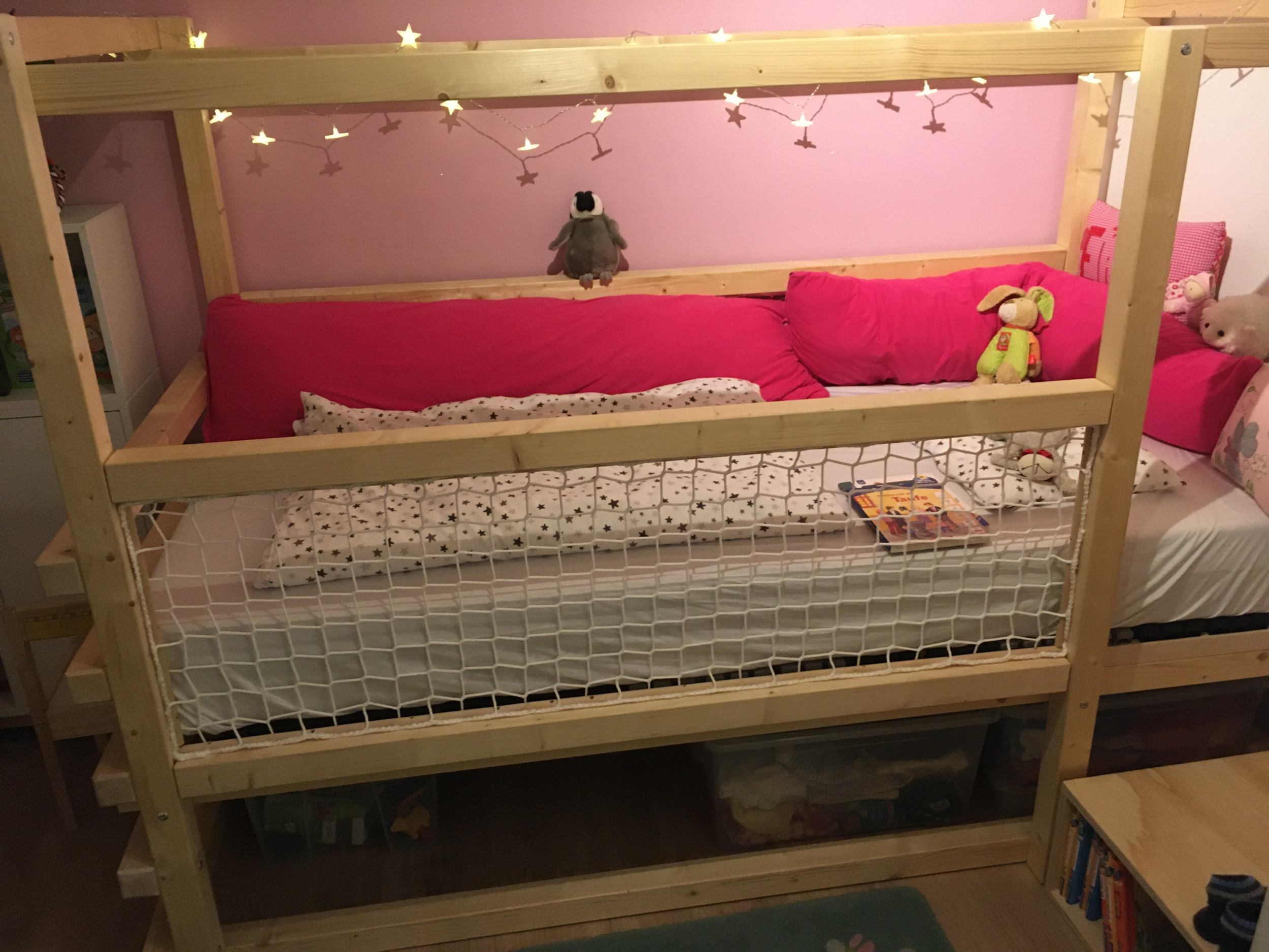 Hochbettnetze & Ebenensicherung per m² | Schutznetze24